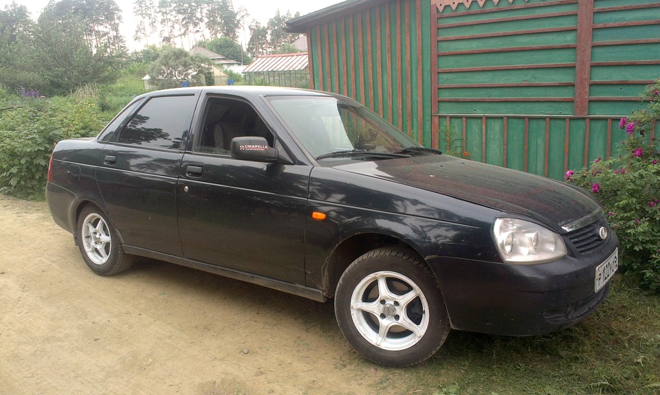 литье — Lada Приора седан, 1,8 л, 2008 года | колёсные диски | DRIVE2