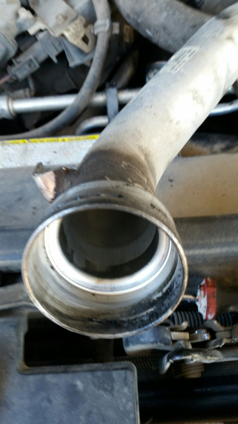 Замена прокладок интеркуллера — Jeep Grand Cherokee (WK), 3 л, 2008 ...