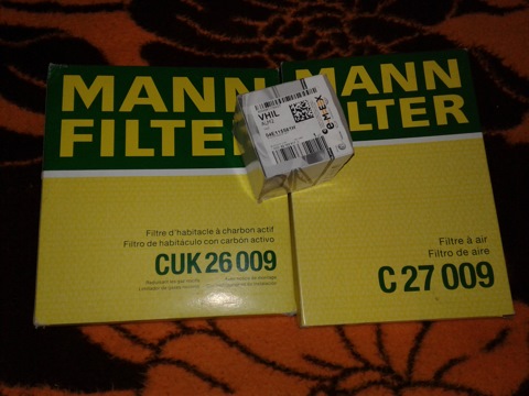 CUK26009 Фильтр салона MANN FILTER | Запчасти на DRIVE2