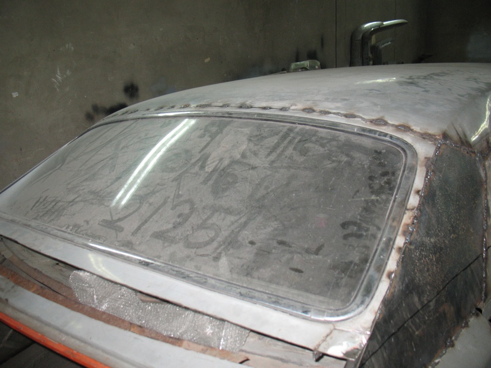 Заднее стекло и стойки — ГАЗ 24, 1980 года | стайлинг | DRIVE2
