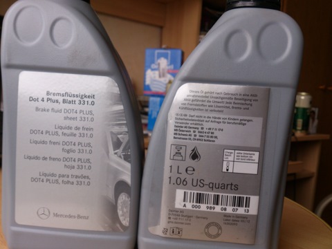A000989080713 Жидкость тормозная 1л Mercedes | Запчасти на DRIVE2
