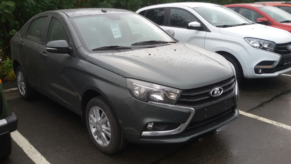 Вот она новая подруга — Lada Vesta (1G), 1,6 л, 2016 года | просто так | DRIVE2