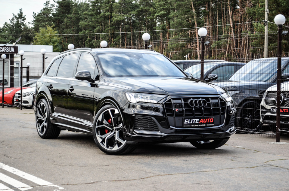 R23 от RS Q8 на Q7/ SQ7 — Audi Q7 (2G), 3 л, 2020 года | колёсные диски ...