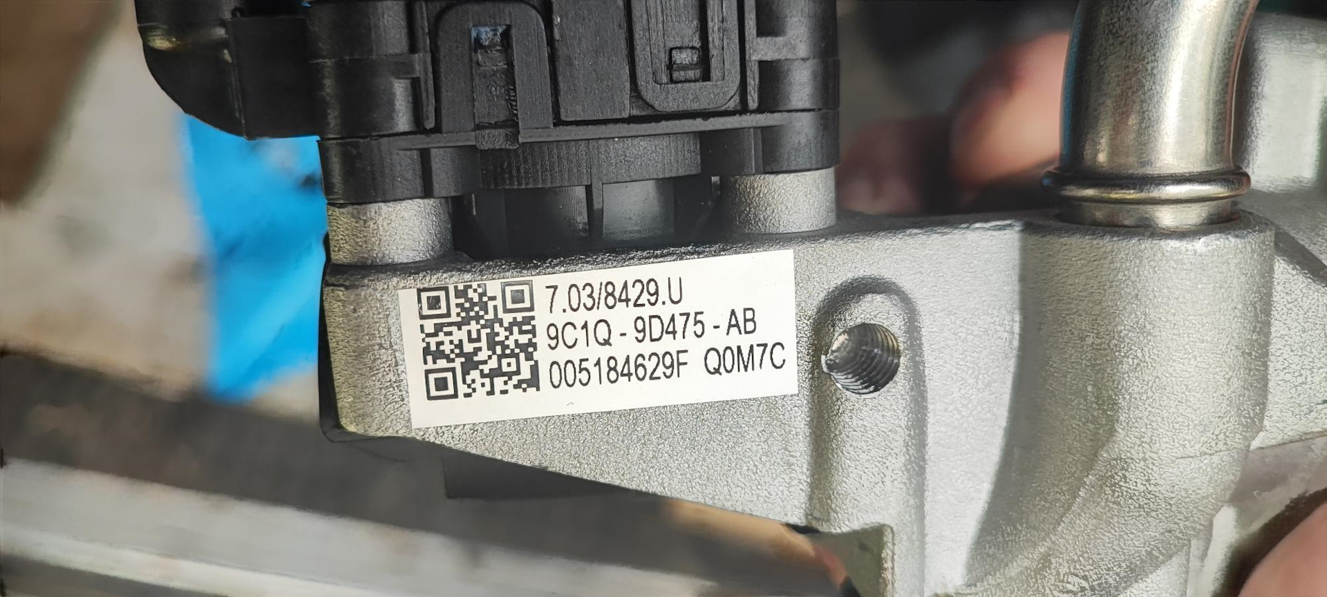 Новый оригинальный клапан ЕГР — Ford Transit (7G), 2,2 л, 2006 года ...