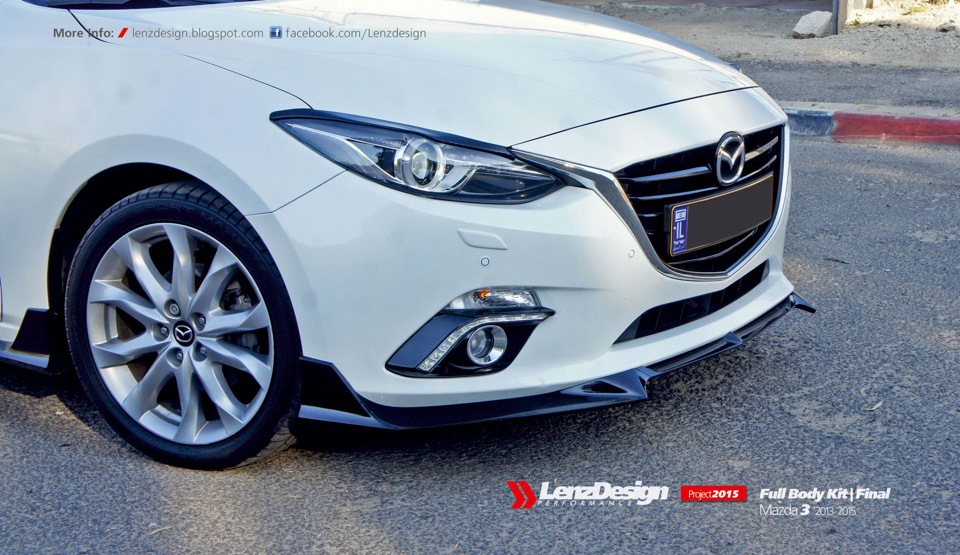 Mazda 3 — 2014 Tuning. Lenzdesign Body Kit — Lenzdesign Performance на ...