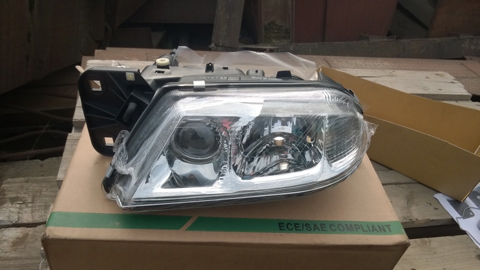 Новые фары и туманки — Alfa Romeo 166, 2,4 л, 2000 года | запчасти | DRIVE2