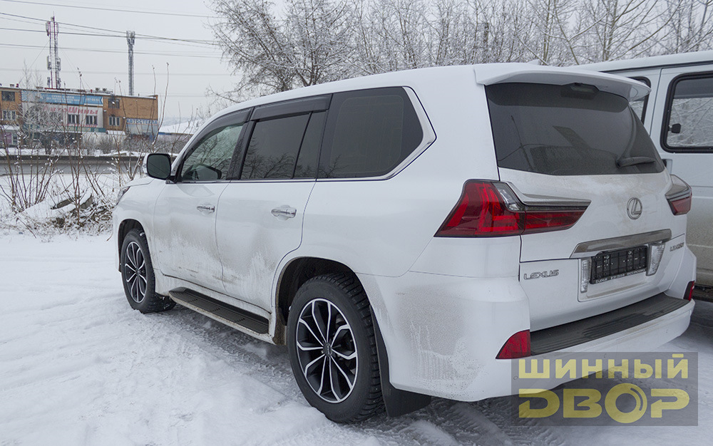 Lexus LX 570 на дисках Mak XENON Ice Black — Шинный двор на DRIVE2