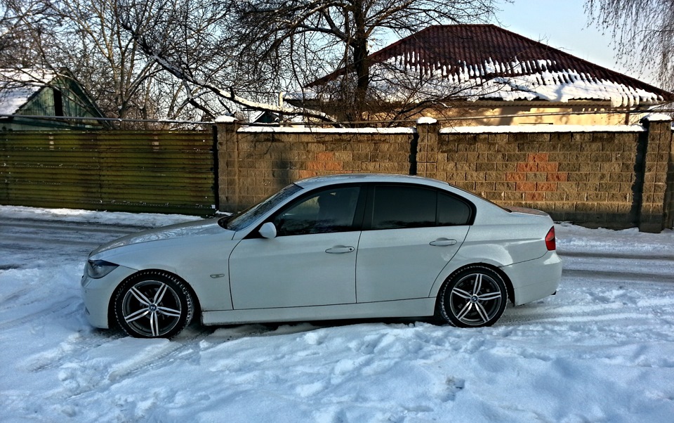 закатал НОЗДРИ в чёрный мат! — BMW 3 series (E90), 2 л, 2005 года ...