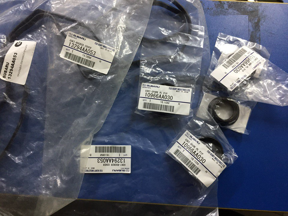 Регулировка клапанов, замена прокладок свечных колодцев и клапанных ...