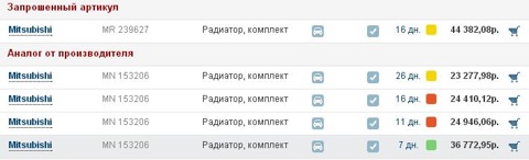 MN153206 Радиатор CHALLENGER/MONTERO SPORT V6 3.0/3.5 96-02 Mitsubishi ...