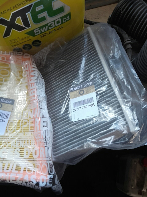 272774936R Фильтр салона RENAULT | Запчасти на DRIVE2