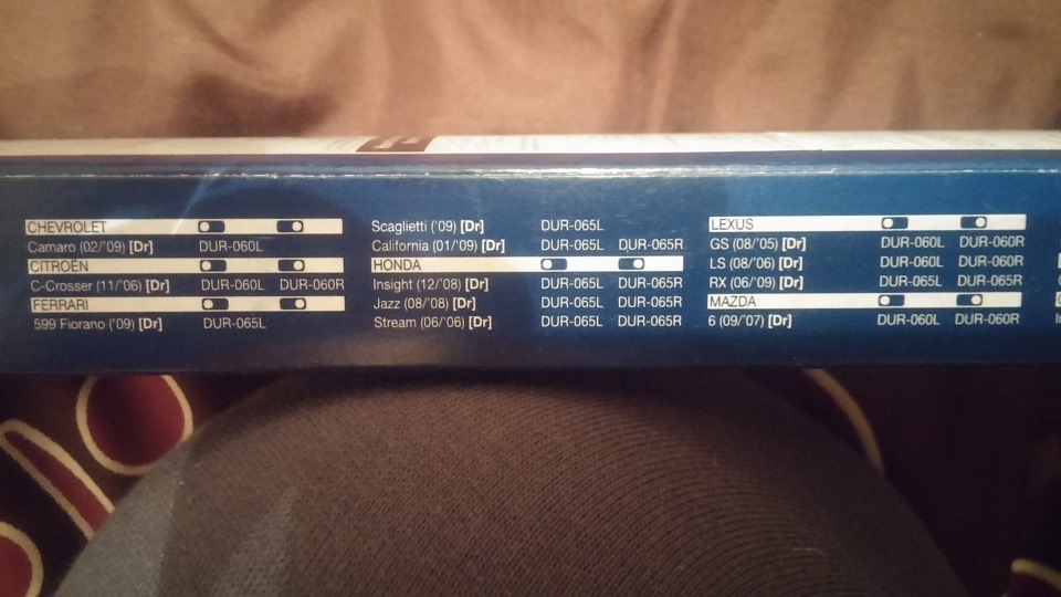 DUR065L Щетка стеклоочистителя летняя DENSO | Запчасти на DRIVE2