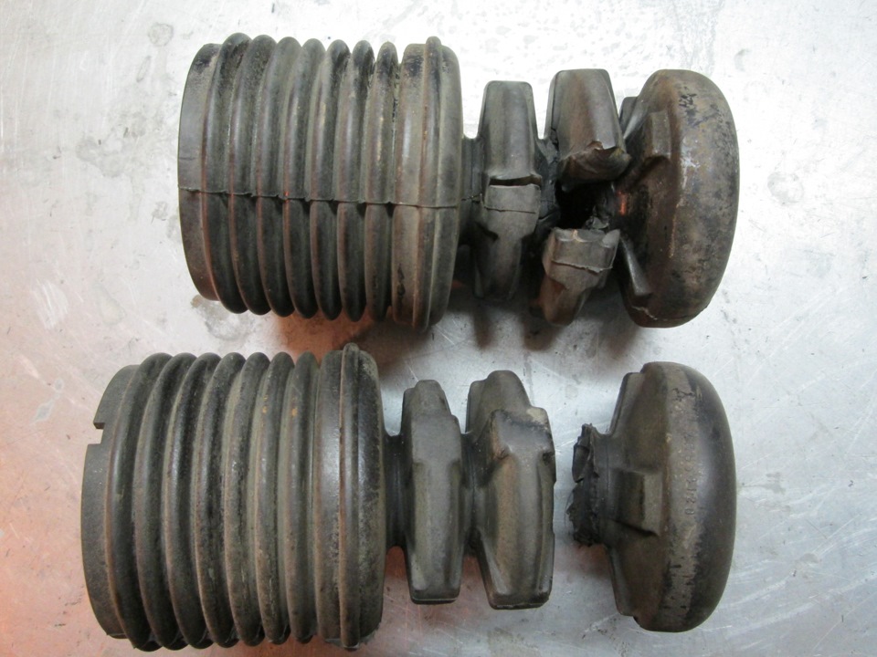 Замена передних амортизаторов Pajero Montero + видео — Mitsubishi ...