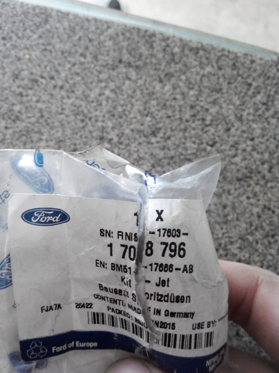 Установка веерных форсунок + обратный клапан — Ford Fiesta (Mk VI), 1,4 ...