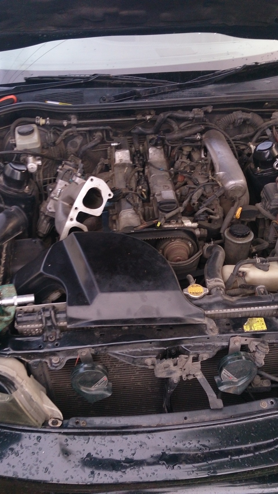 Замена свечей зажигания — Toyota Chaser (100), 2,5 л, 1998 года ...