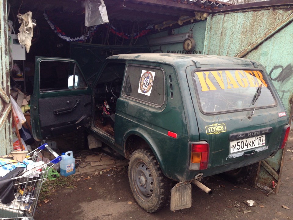 Северный зверь писец… — Lada 4x4 3D, 1,7 л, 1997 года | поломка | DRIVE2