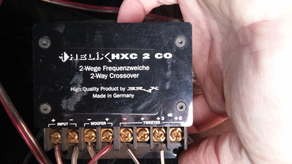 Кроссоверы HELIX HXC 2 CO. — Lada 21099, 1,5 л, 2001 года | автозвук ...