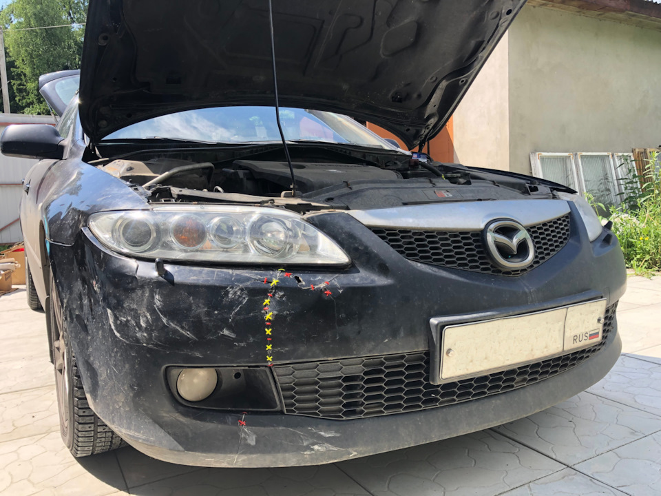 Запись, 26 апреля 2021 — Mazda 6 (1G) GG, 2 л, 2006 года | ДТП | DRIVE2