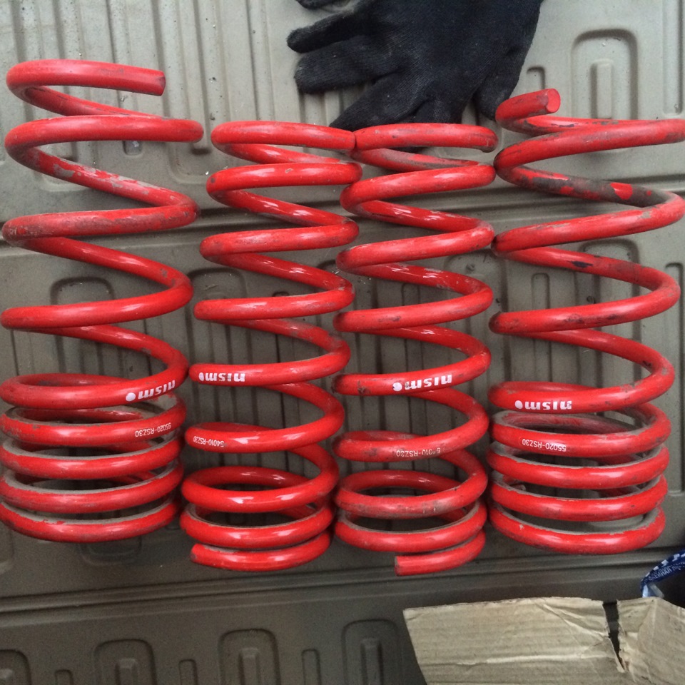 Пружины nismo — Nissan 350Z, 3,5 л, 2005 года | запчасти | DRIVE2