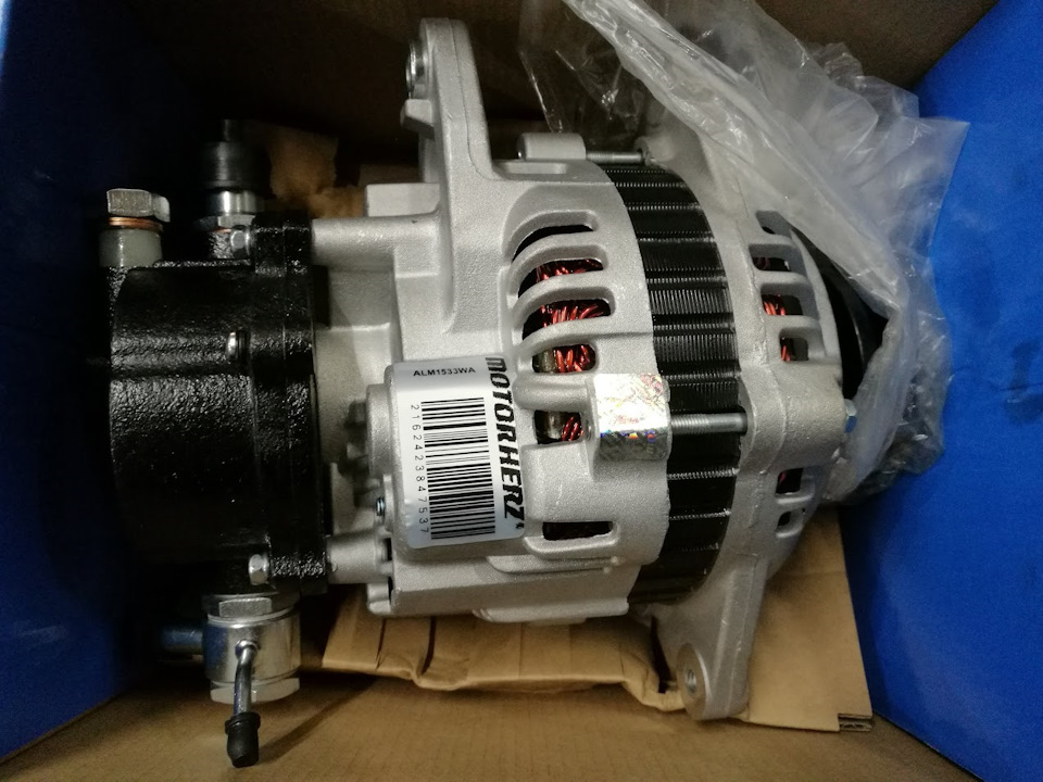 Генератор. 340ткм проехал. — Mitsubishi L200 (3G), 2,5 л, 2006 года ...