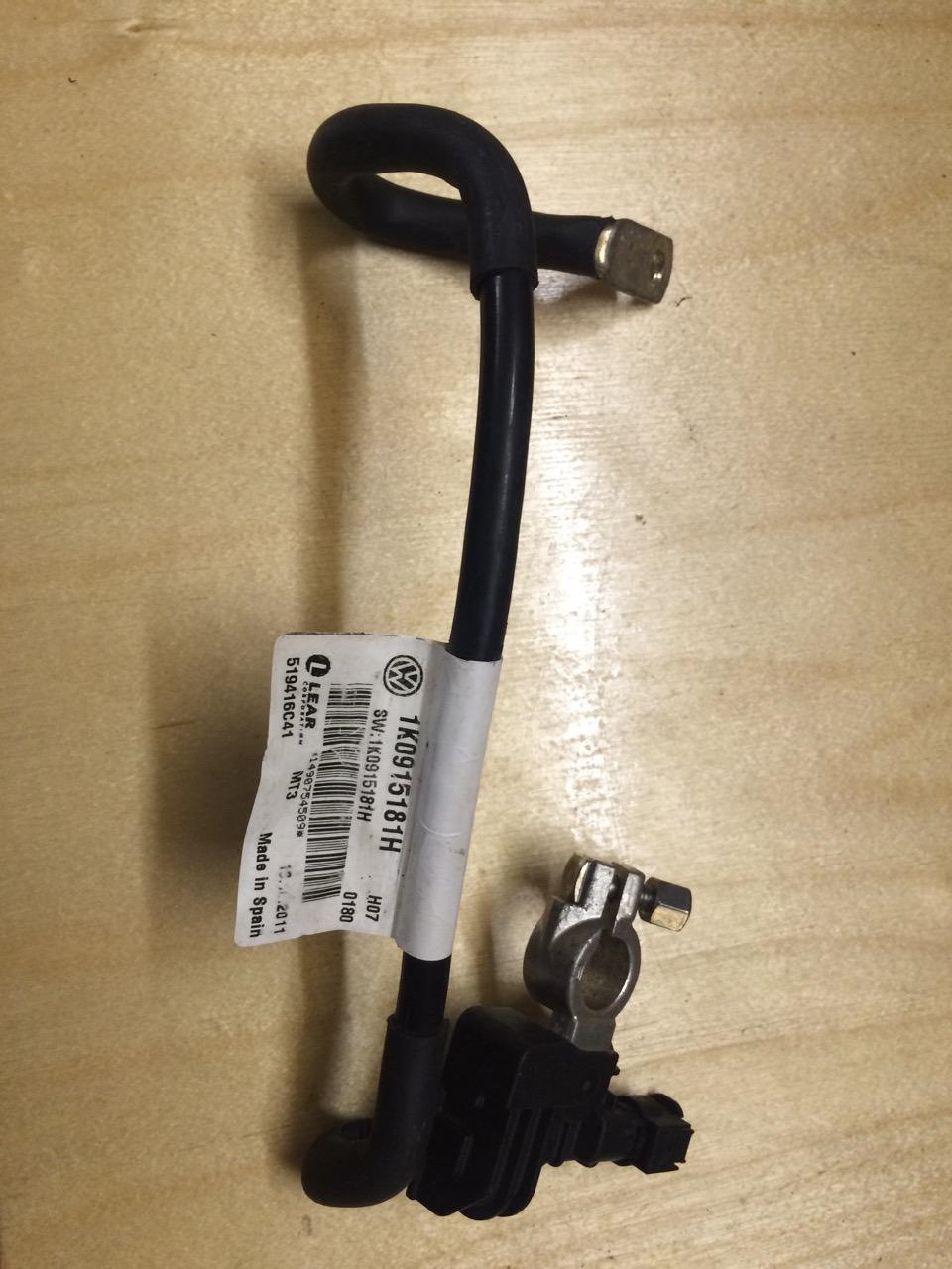 1K0915181H Клемма аккумулятора минус VAG | Запчасти на DRIVE2