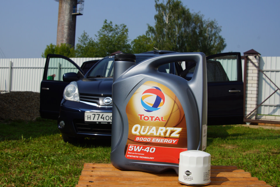 Замена масла ДВС (запись для истории) — Nissan Note (1G), 1,6 л, 2010 ...