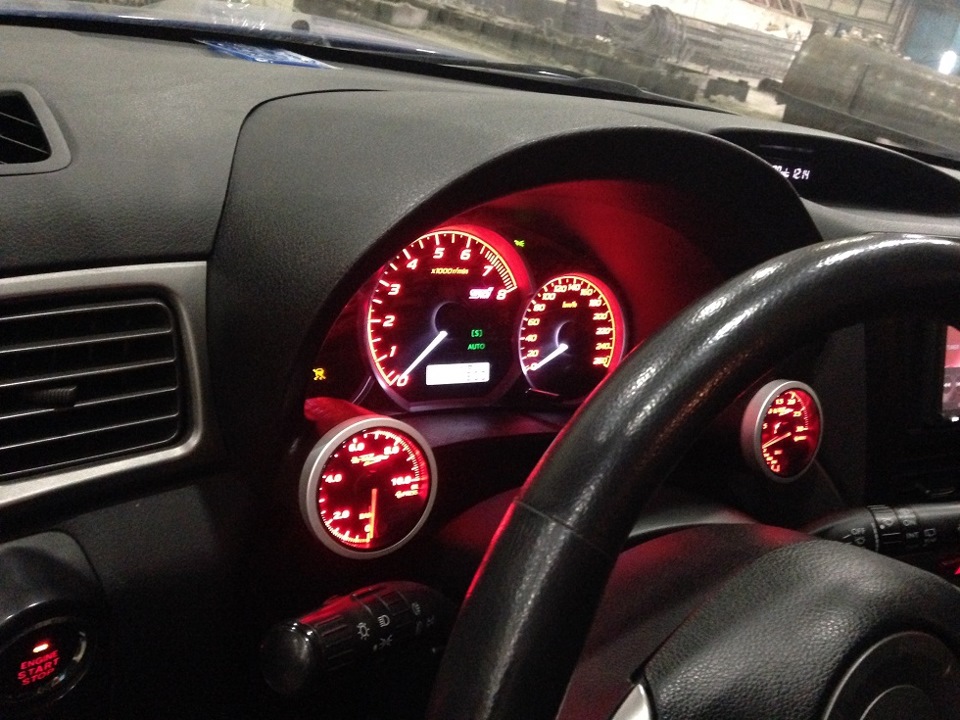 Shadow with подиум )) — Subaru Impreza WRX STI (GV/GR), 2,5 л, 2008 ...