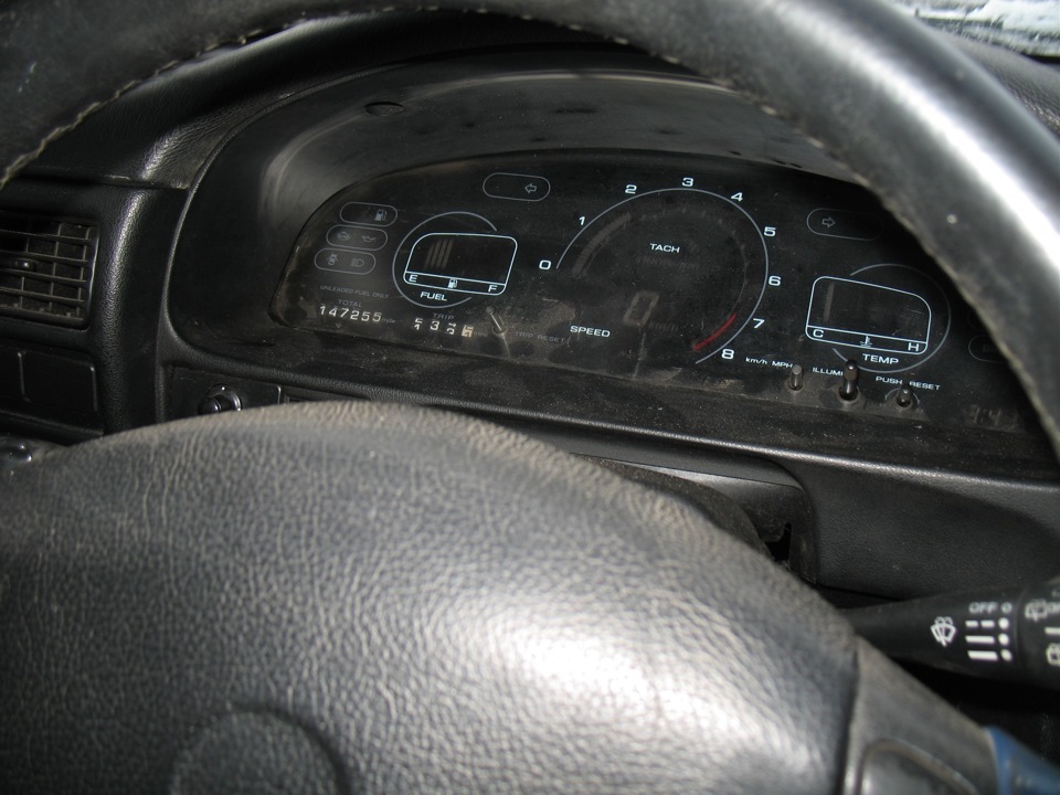 электронная панель приборов — Nissan 100 NX, 1,6 л, 1993 года | тюнинг ...