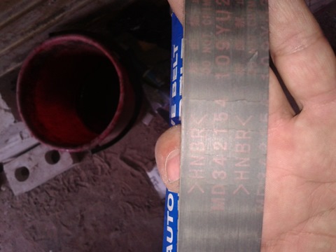 MD342154 РЕМЕНЬ ГРМ ЧЗ 109 Mitsubishi | Запчасти на DRIVE2