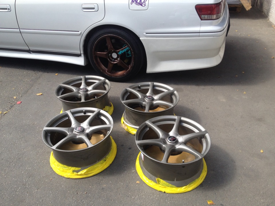 Bnr 34 wheel GTR 34 — Toyota Mark II (100), 2,5 л, 1999 года | тюнинг ...