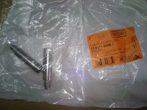 11817100081 Направляющий болт, корпус скобы тормоза ATE | Запчасти на ...