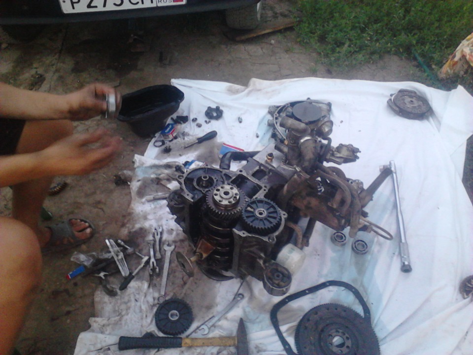Ремонт ур. валов! — СеАЗ Ока 11113, 0,8 л, 2004 года | своими руками ...