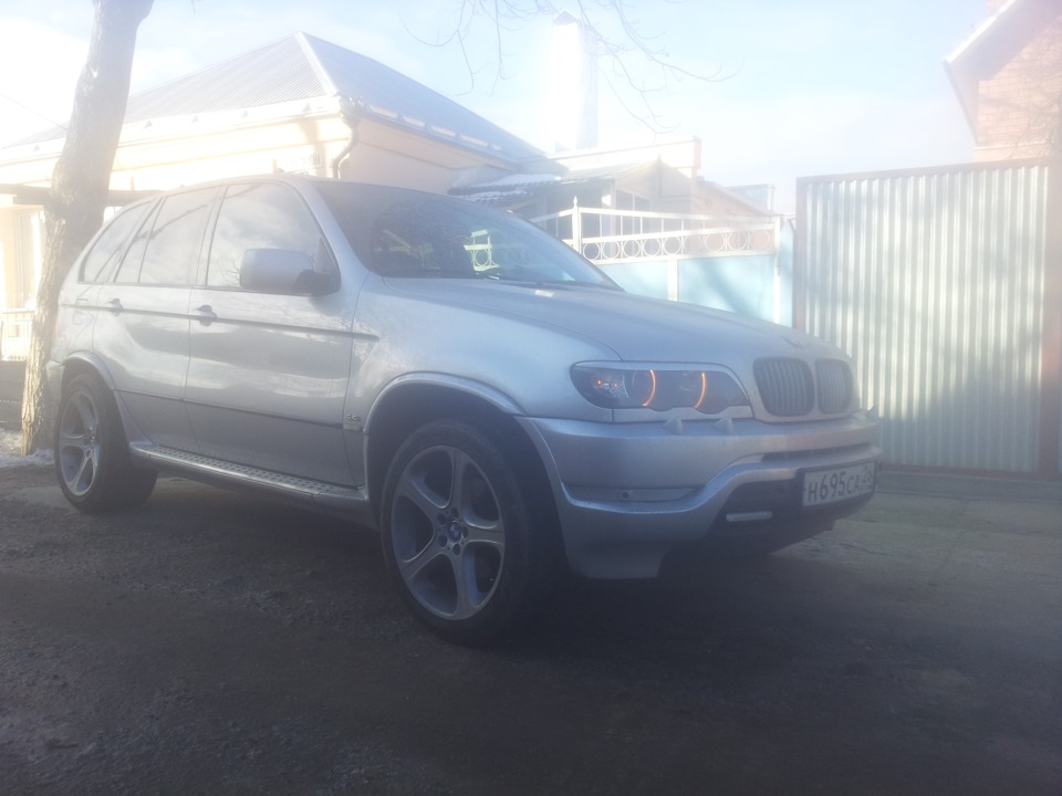 Реснички — BMW X5 (E53), 4,4 л, 2001 года | просто так | DRIVE2