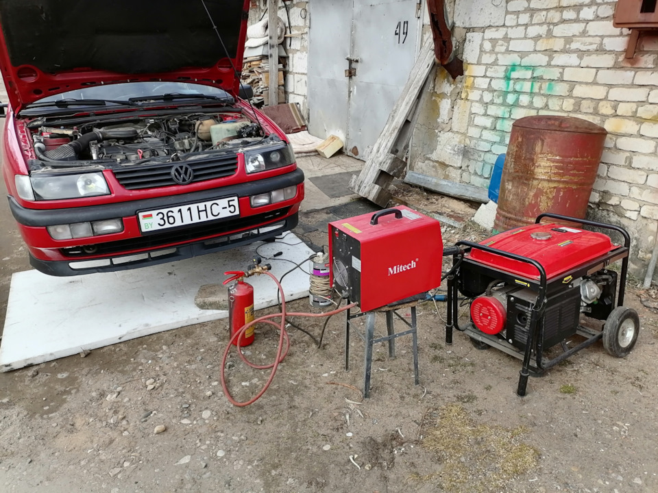 Red Style — Volkswagen Passat B4 1 8 л 1996 года плановое ТО Drive2