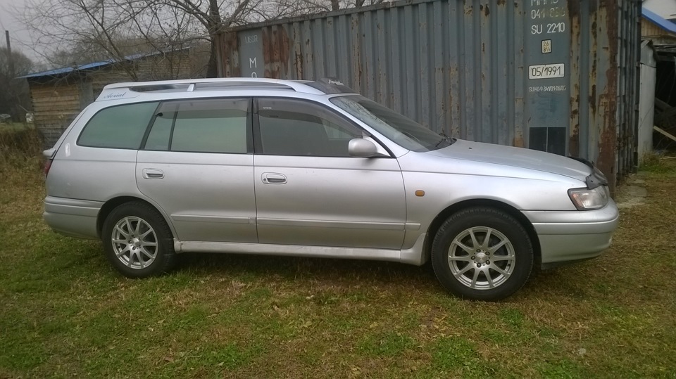 преобулся — Toyota Caldina (190), 2 л, 1997 года | шины | DRIVE2