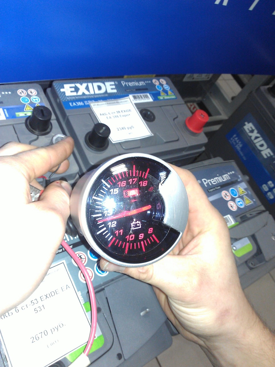 EA386 АКБ PREMIUM 38AH 300A 187X127X220 (-+) EXIDE | Запчасти на DRIVE2