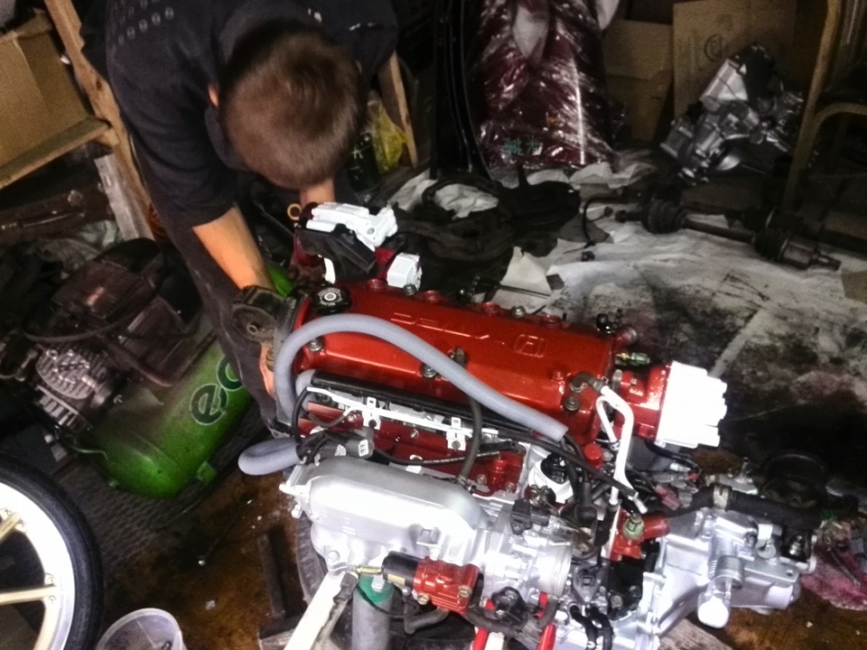 свап с f20z1 на f22z2 — Honda Accord (5G), 2,2 л, 1994 года | тюнинг ...