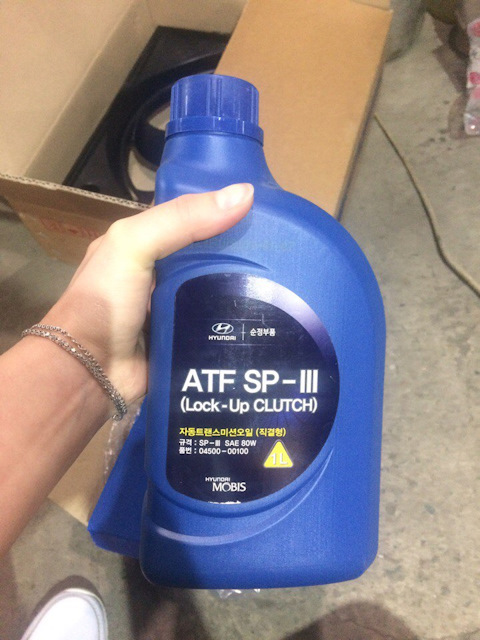 0450000100 МАСЛО ТРАНСМИССИОННОЕ МИНЕРАЛЬНОЕ, МАРКИ "ATF SP III" KIA ...