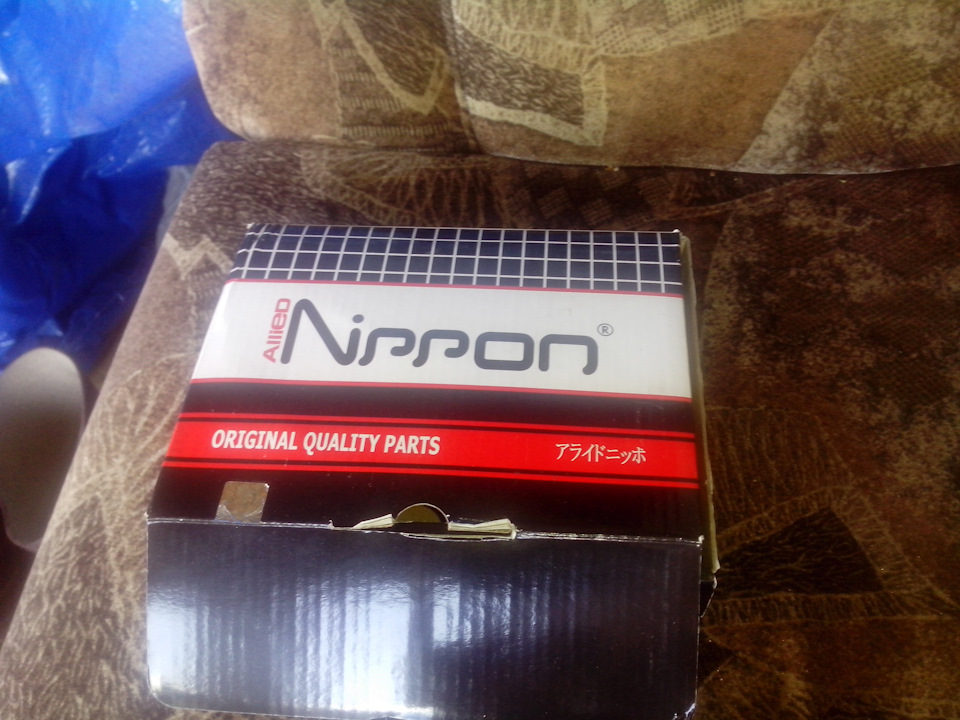 задние тормозные колодки NIPPON — Lada 2114, 1,6 л, 2013 года ...