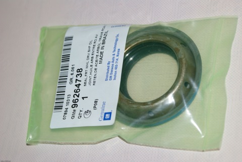 96264738 Сальник МКПП привода левый / правый GM | Запчасти на DRIVE2