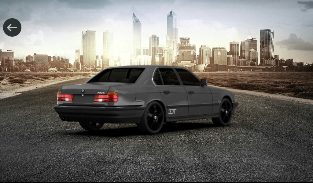 3DT BMW E32 V8 — BMW 7 series (E32), 2,9 л, 1992 года | тюнинг | DRIVE2