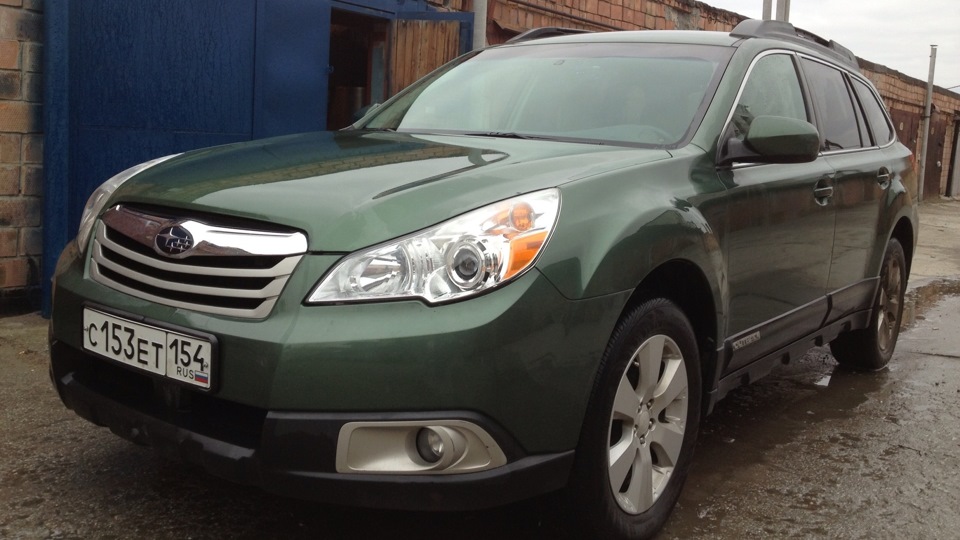 Subaru Outback (BR) 2.5 бензиновый 2010 | Гриня (Greenя) на DRIVE2