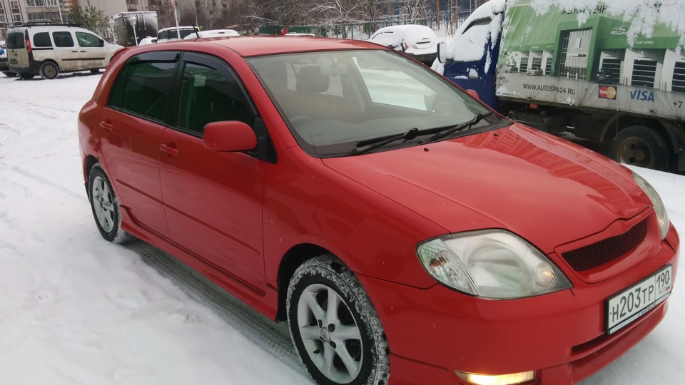 Toyota Corolla RunX 1.8 бензиновый 2001 | Маленькая пулька на DRIVE2