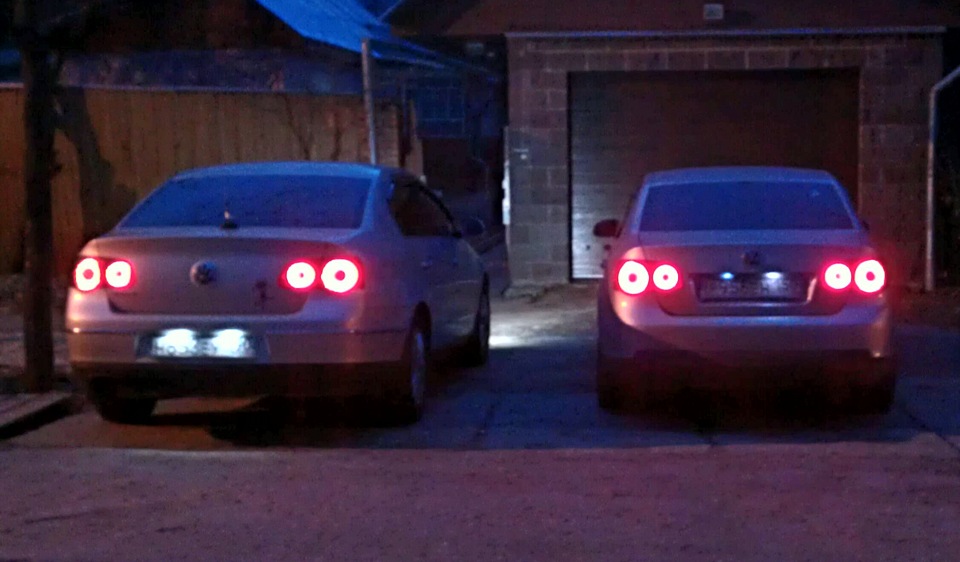 Заднии фонари Оо_оО — Volkswagen Jetta V, 1,6 л, 2007 года | тюнинг ...