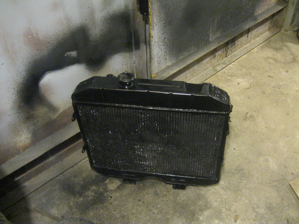 Радиатор и Электровентилятор — УАЗ 469, 2,9 л, 1978 года | своими ...