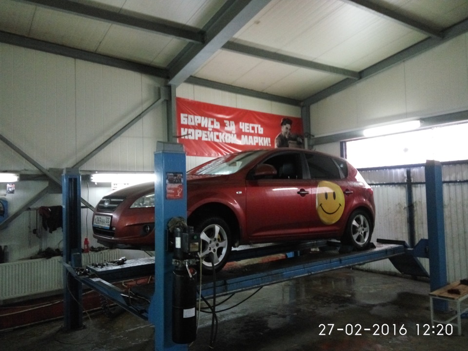 Замена ступичного подшипника — KIA Ceed (1G), 1,6 л, 2008 года | визит ...
