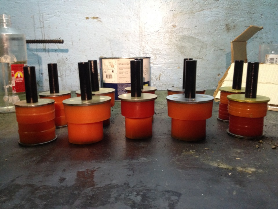 Замена подушек кузова — Toyota Land Cruiser Prado 70-series, 3 л, 1991 ...