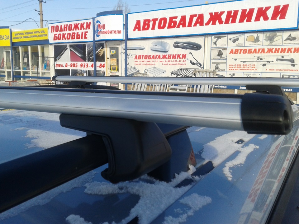 перекладины на рейлинги для бокса — Toyota Ipsum (10), 2 л, 1996 года ...