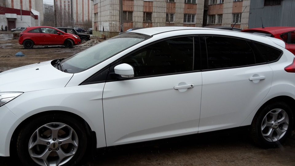 Переобулся на лето) — Ford Focus III Hatchback, 1,6 л, 2012 года ...