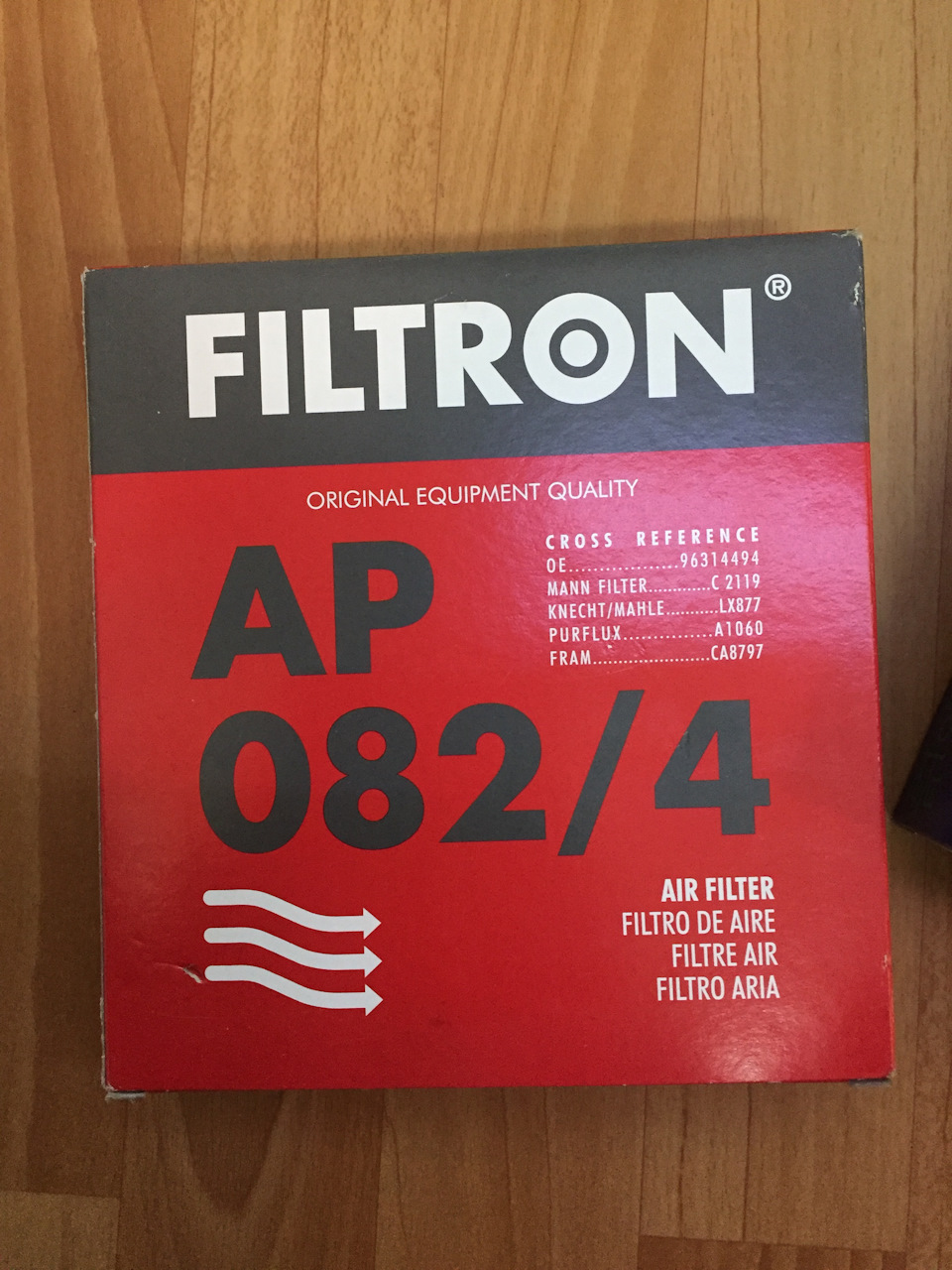 96314494 Фильтр воздушный GM | Запчасти на DRIVE2